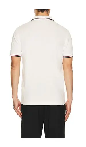 Fred Perry Twin Tipped Shirt In White