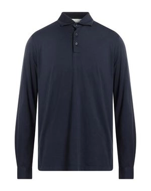 FILIPPO DE LAURENTIIS Polo Shirt Size Cotton - Navy