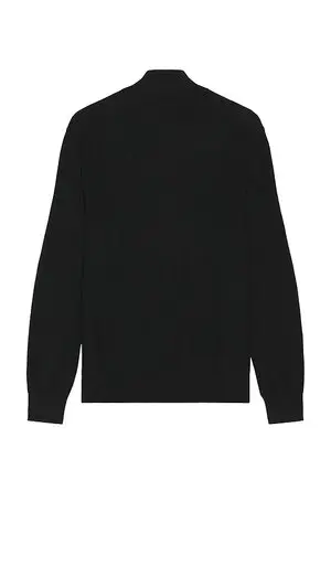 Polo Ralph Lauren Mesh-knit Cotton Quarter-zip Sweater