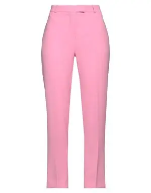 KAOS Tapered Leg High-waisted Pants - Pink