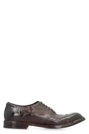 Dolce & Gabbana Leather Oxford Shoes - Black
