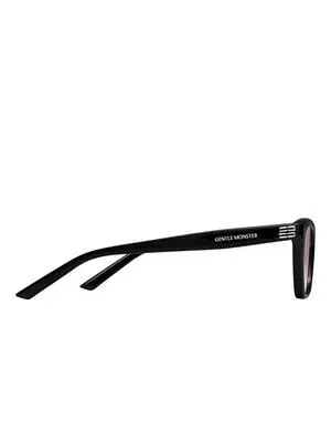 GENTLE MONSTER Acetate Cat-eye Frame Sunglasses - Black