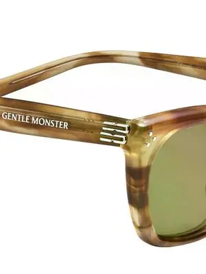 GENTLE MONSTER Tortoise Cat-eye Sunglasses - Brown