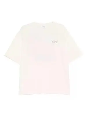 Maison Kitsuné Logo-print T-shirt - Neutrals