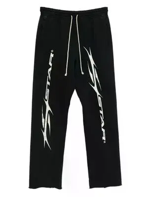 HELLSTAR Graphic-print Cotton Trackpants