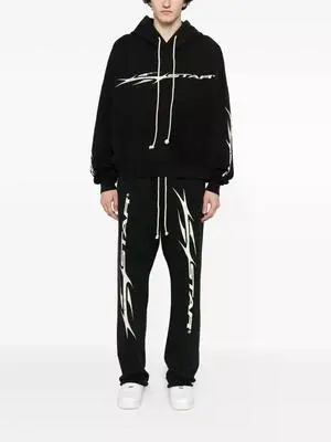 HELLSTAR Graphic-print Cotton Trackpants