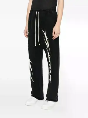 HELLSTAR Graphic-print Cotton Trackpants
