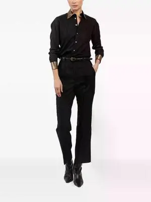 SHIRO SAKAI Pointed-collar Shirt