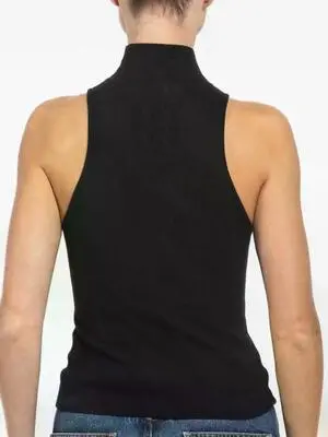 NILI LOTAN Roll-neck Sleeveless Top