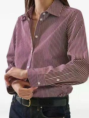 PATRICK ASSARAF Striped Buttoned Shirt