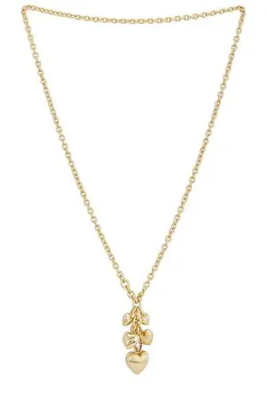 ROXANNE ASSOULIN The Family Of Hearts Pendant Necklace - Gold