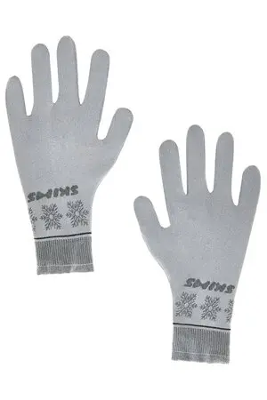 SKIMS Ski First Layers Glove Set - Mirror Winter Fairisle
