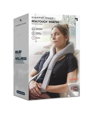 SHARPER IMAGE Real-touch Shiatsu Neck Massager