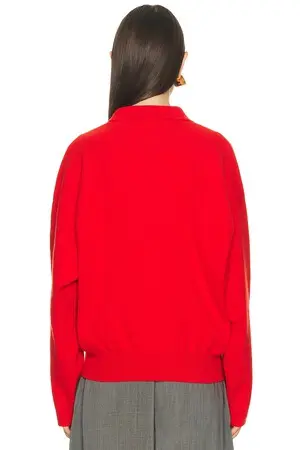 Jacquemus La Maille Vareuse Pallone - Red