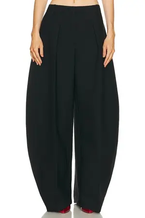Jacquemus Le Pantalon Ovalo Large - Black
