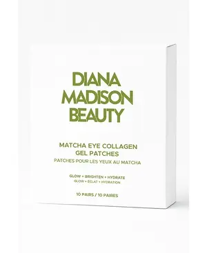DIANA MADISON BEAUTY 10-pairs Matcha Eye Collagen Gel Patches Set - No Color