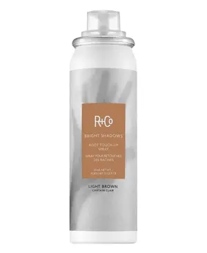 R+Co Bright Shadows Root Light Brown Touch Up Spray Light Brown