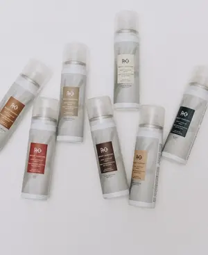 R+Co Bright Shadows Root Touch Up Spray - Light Brown