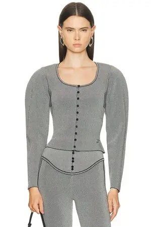 Jacquemus Le Cardigan Sera - Dark Grey