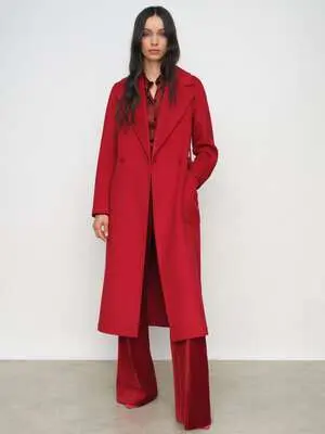 Women's Red Wool Coats
