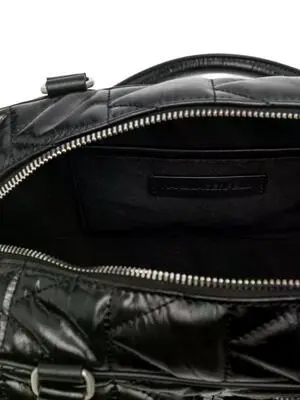Karl Lagerfeld Kkuilt Medium Bowling Bag