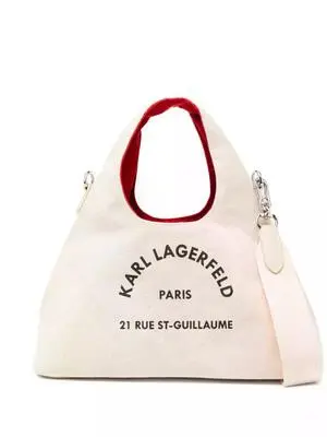 Karl Lagerfeld Mini Rue St-guillaume Tote Bag - Neutrals