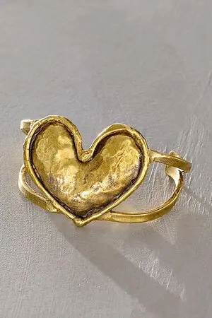 ALKEMIE Heart Shaped Cuff - Gold