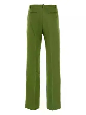 Miu Miu Logo-patch Trousers