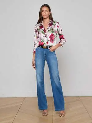 L'Agence Dani Silk Blouse