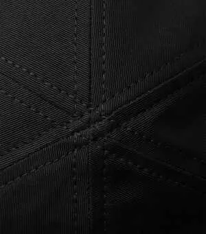 Prada Cotton Baseball Cap - Black