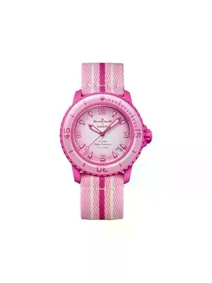 SWATCH X Blancpain Ocean 42.3mm Watch - Pink