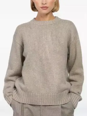 EXTREME CASHMERE X Ribbed Trim Sweater