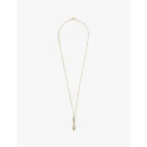 LAURA VANN Serpent Pendant Necklace - Gold