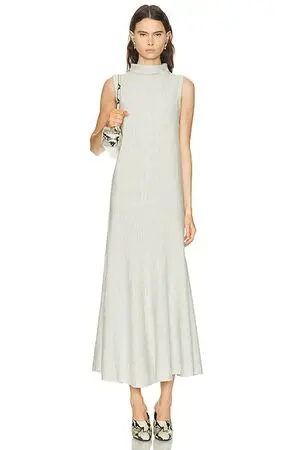 Khaite Margo Wool Dress - Cloud