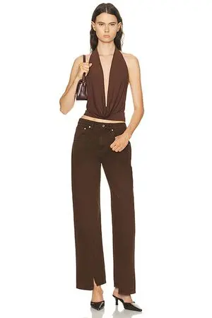 MIMCHIK Nico Cowl Halter Top