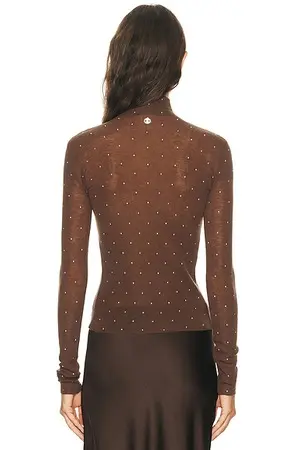 Rabanne Embellished Turtleneck