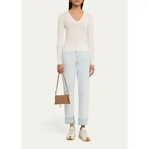 Loewe Nappa Leather Crossbody Pouch - Lemon