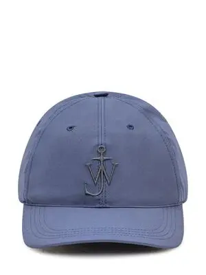 JW Anderson Embroidered Logo Cap - Blue