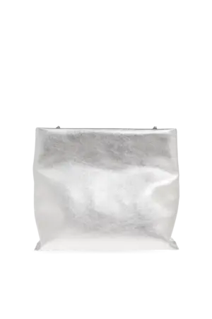 ROGER VIVIER Trompette Clutch Bag - Silver