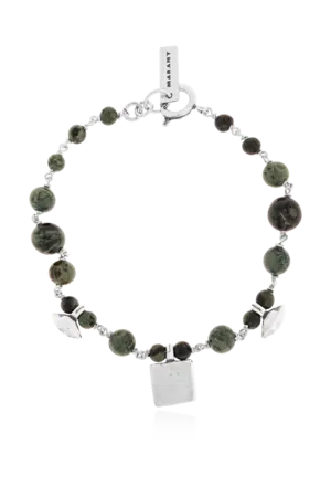 MARANT Bracelet With Gemstones And Pendant - Silver