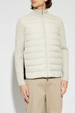 Moncler Quilted Front Cardigan