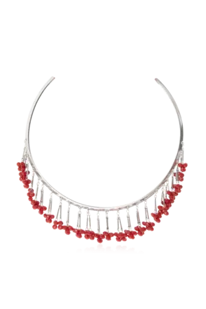 Isabel Marant Étoile Necklace With Stones - Silver