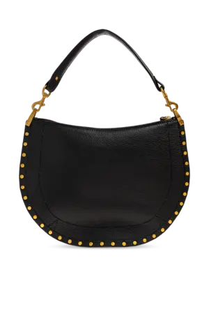 Isabel Marant Oskan Soft Shoulder Bag - Black