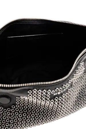 Alexander McQueen Manta Shoulder Bag - Silver