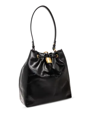 Balmain Leather Backpack - Black