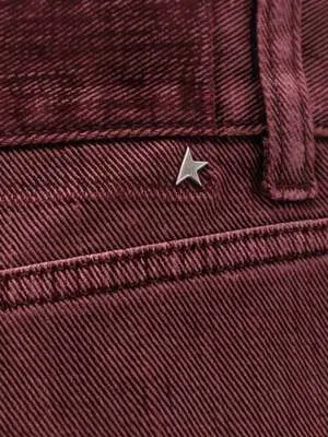 GOLDEN GOOSE Melody Boyfriend Fit Jeans - Red