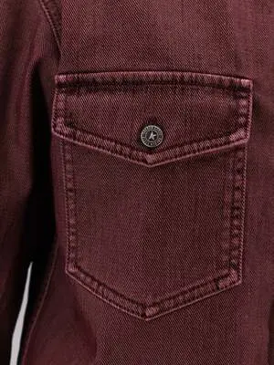 GOLDEN GOOSE Patty Cotton Shirt - Red