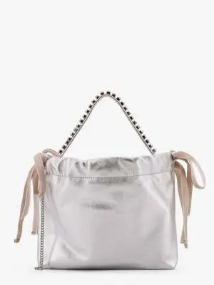 JIMMY CHOO Mini Drawstring Crossbody Bag