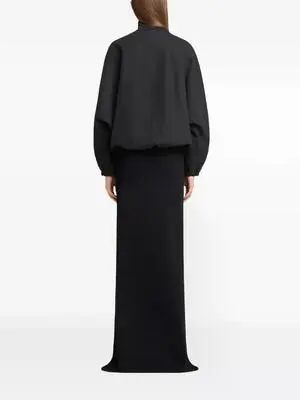 COURREGES Knitted Asymmetric Skirt - Black