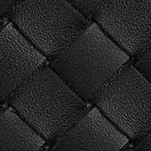 Bottega Veneta Leather Intrecciato Card Holder - Grey